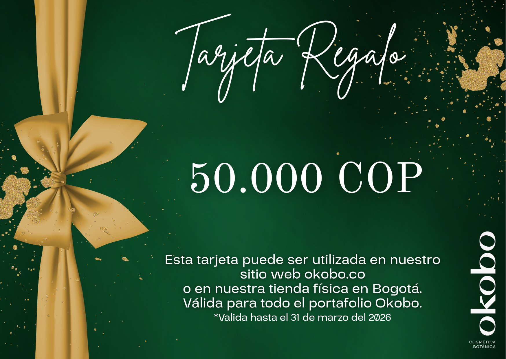 Tarjeta Regalo 🎁 – OKOBO